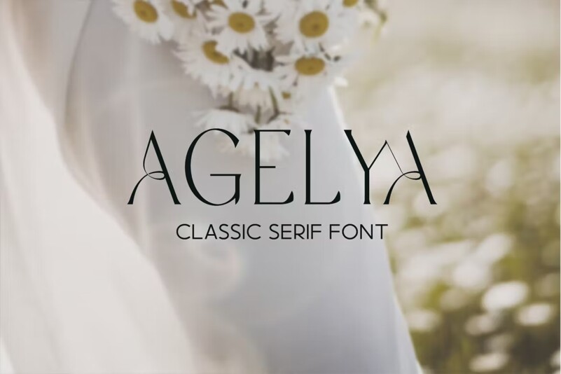 Agelya - Classic Serif Font - Free Font