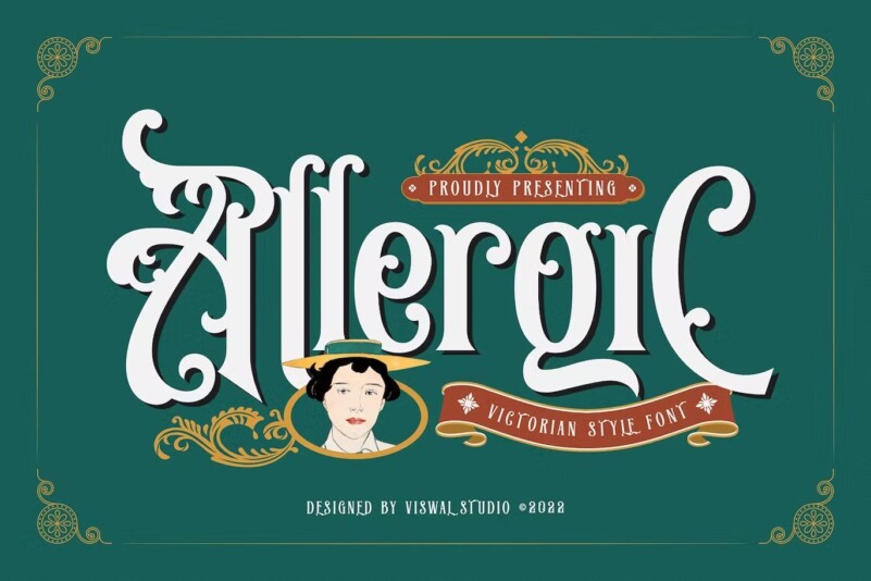 Allergic - Vintage Font - Free Font