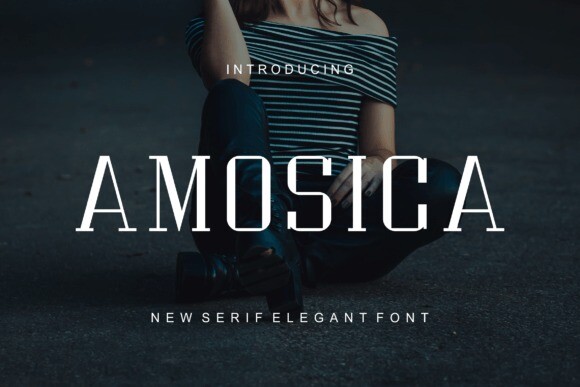 Amosica Font - Free Font