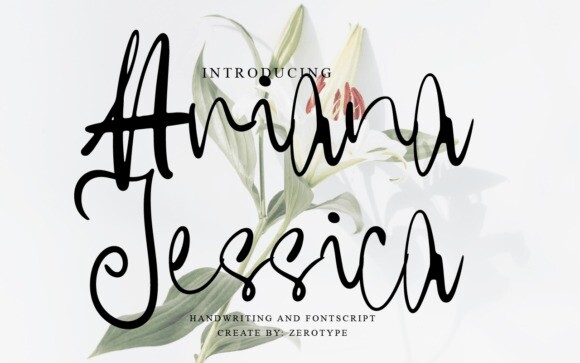Ariana Jessica Font - Free Font