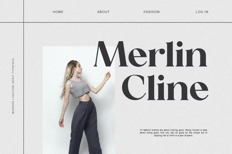 Baylin Serif Typeface Font - Free Font