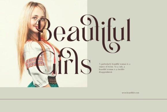 Bling Ligature Serif Typeface - Free Font