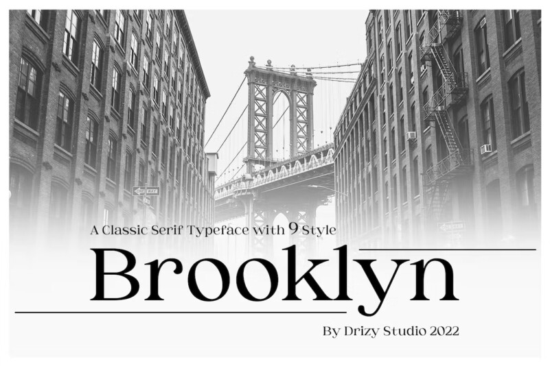 Brooklyn Font - Free Font