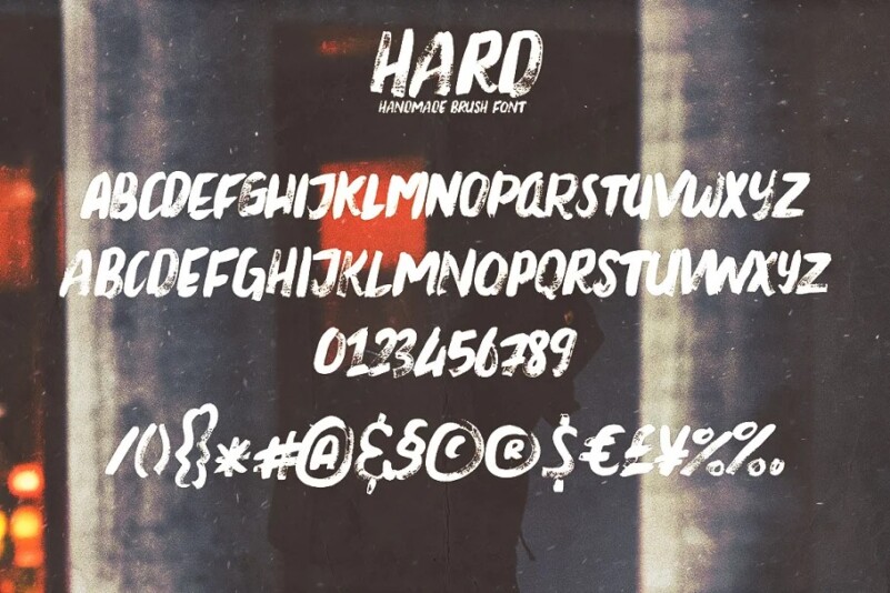 Brush Hard - Handwritten Font - Free Font
