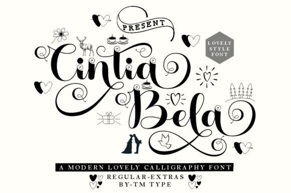 Cintia Bela Font - Free Font