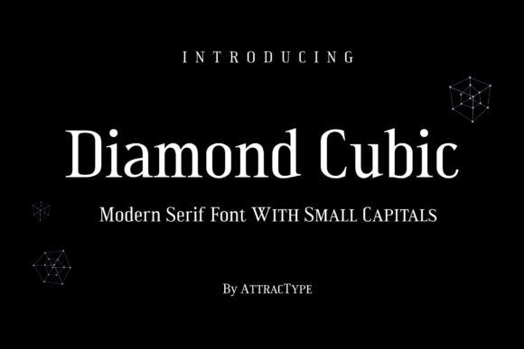 Diamond Cubic Font - Free Font