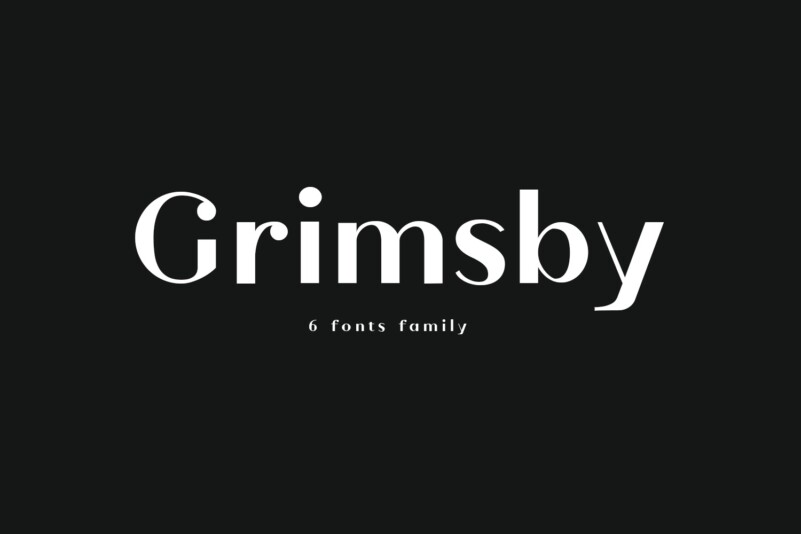 Grimsby Font Family - Free Font