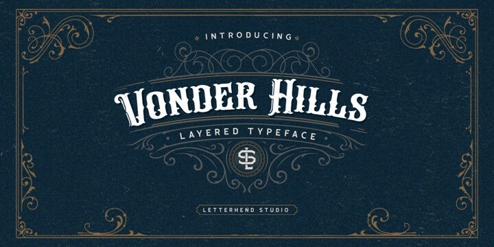 Vonder Hills Font Family - Free Font