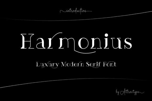 Harmonius Font - Free Font