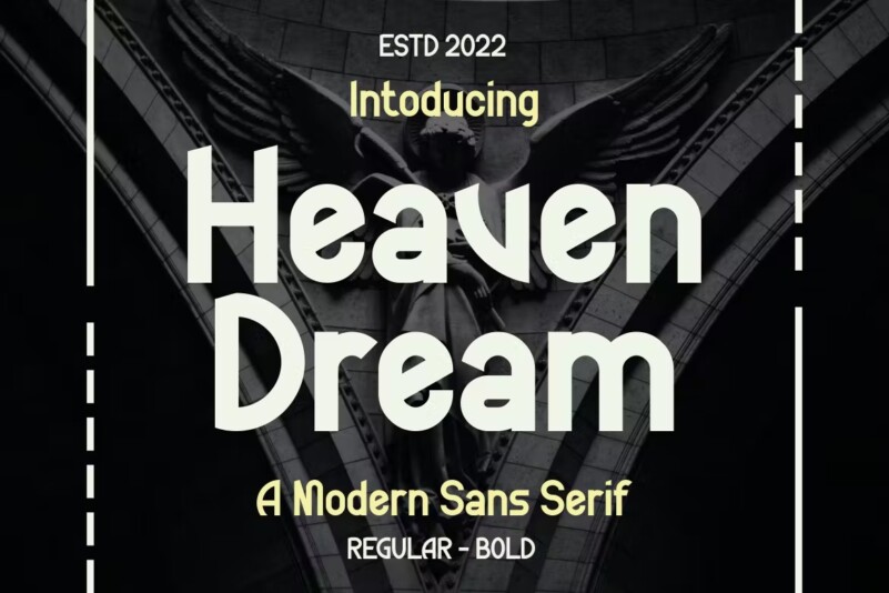 Heaven Dream font - Free Font