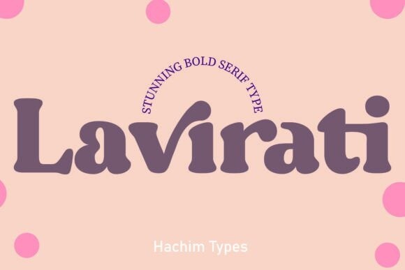 Lavirati Font - Free Font