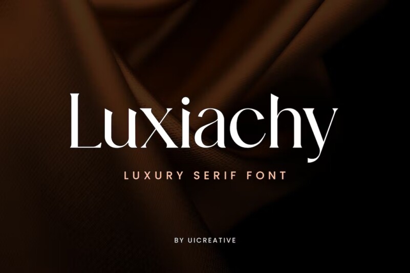 Luxiachy Luxury Serif Font - Free Font