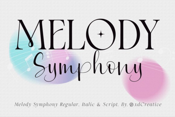 Melody Symphony Font - Free Font