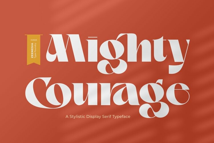 Mighty Courage Font - Free Font