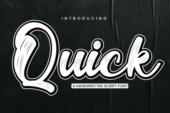 Quick Font - Free Font