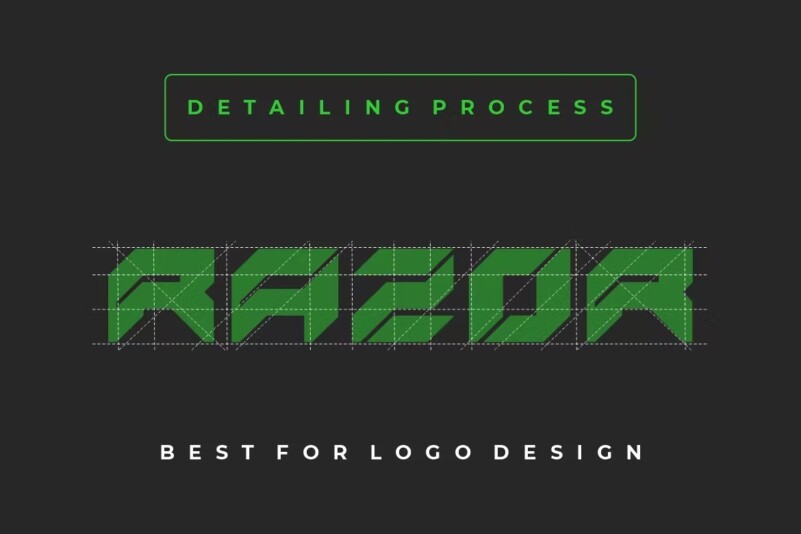 Razor font - Free Font