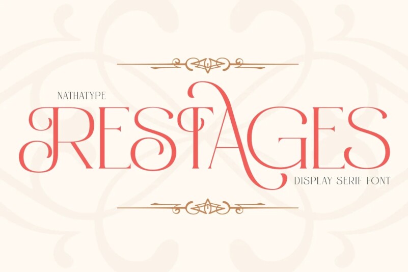 Restages font - Free Font
