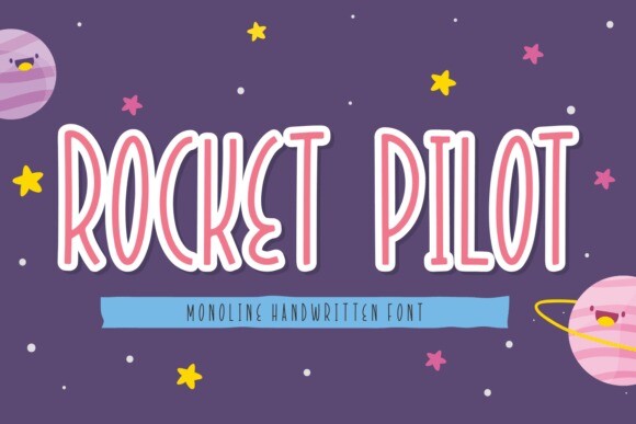 Rocket Pilot Font - Free Font
