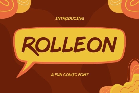 Rolleon - A Fun Comic Font - Free Font