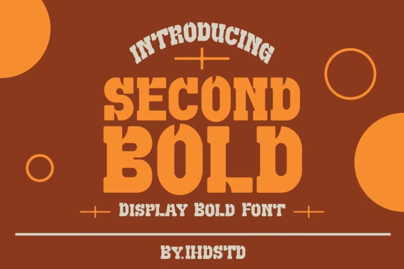 Second Bold Display Font - Free Font