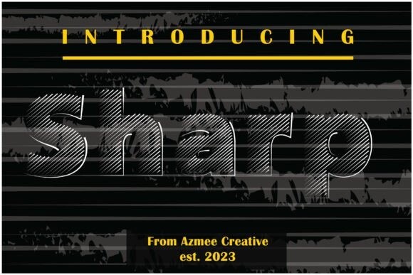 Sharp Font - Free Font