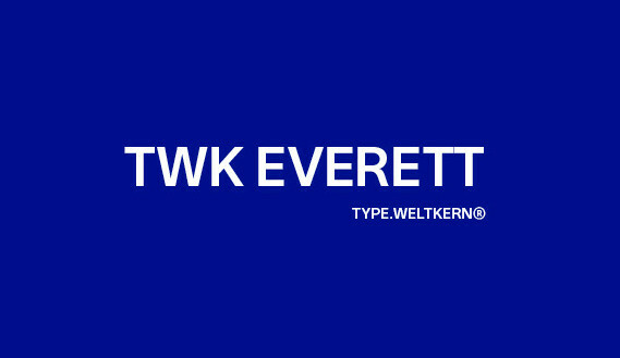 TWK Everett Font Family - Free Font