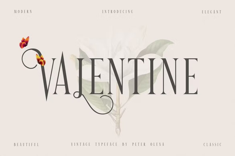 Valentine Vintage Font - Free Font