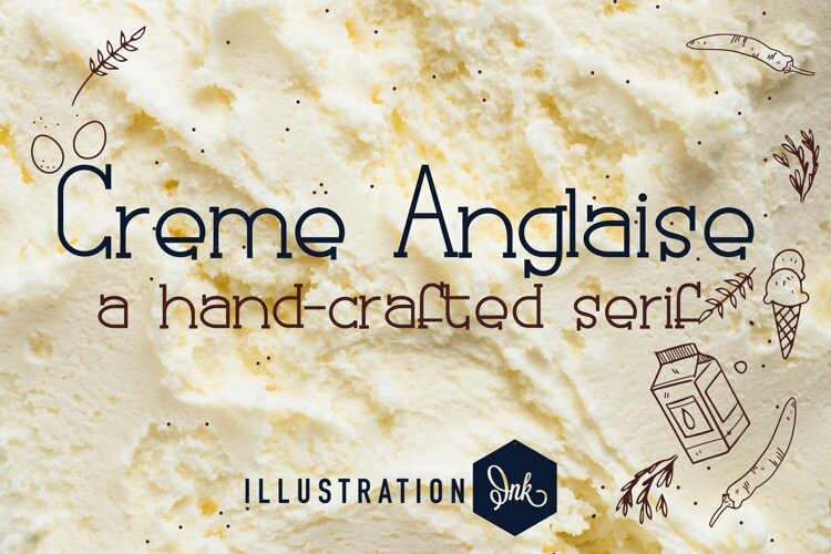 Creme Anglais Font - Free Font