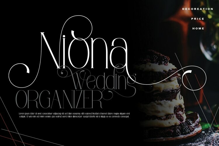 Viona Niosa Font - Free Font