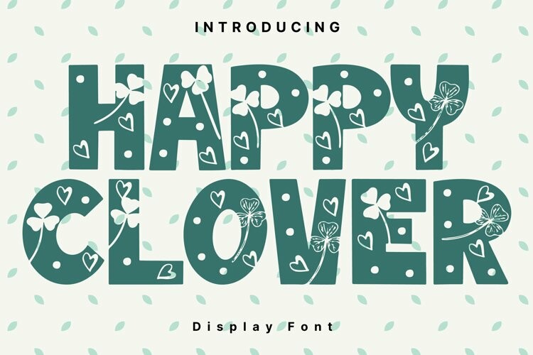 Happy Clover Font - Free Font