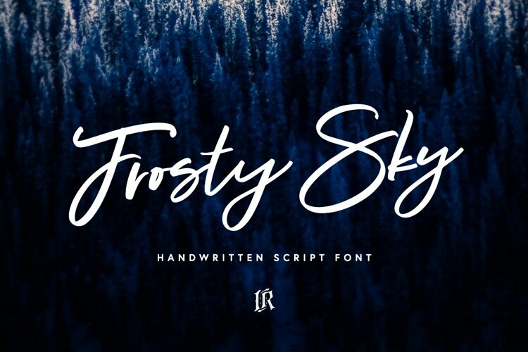 Frosty Sky Font - Free Font