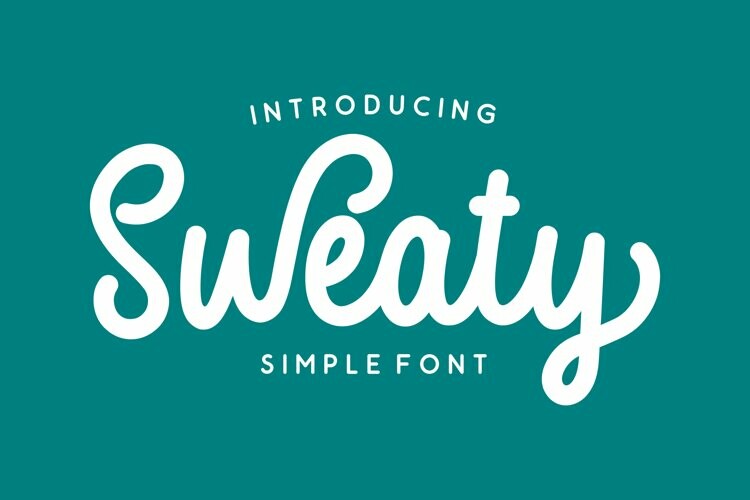 Sweaty Font - Free Font