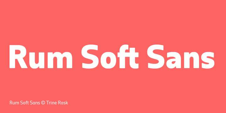 Rum Soft Sans Font Family - Free Font