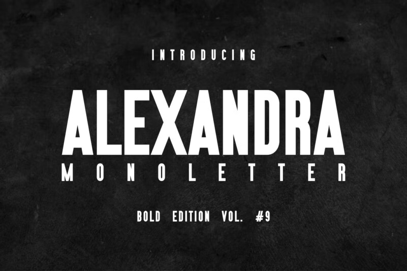 Alexandra Mnletter - Free Font