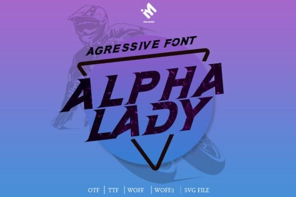 Alpha Lady Font - Free Font