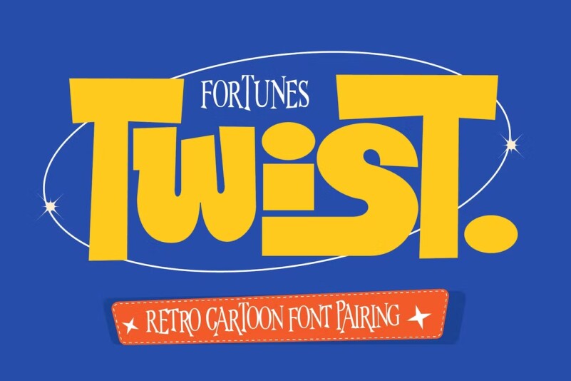 Cd Retro Twist Font Pair - Free Font