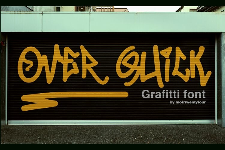 Over Quick Font - Free Font