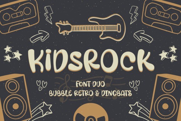 Kidsrock Duo Font - Free Font