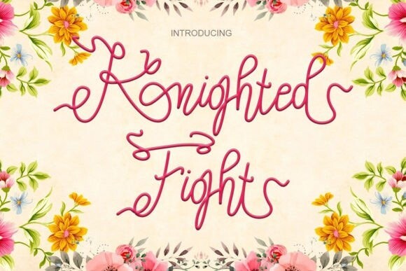 Knighted Fight Font - Free Font
