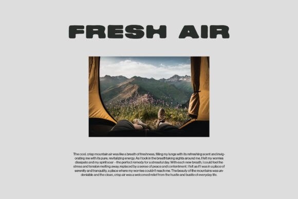 Mesa Font - Free Font