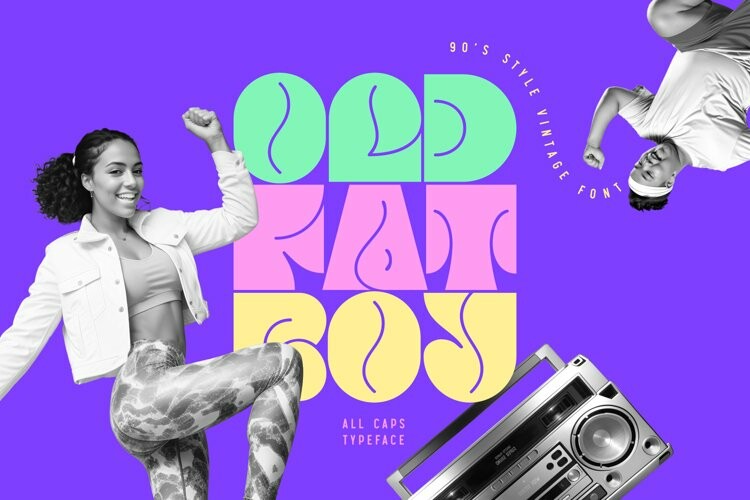 Old Fat Boy Font - Free Font