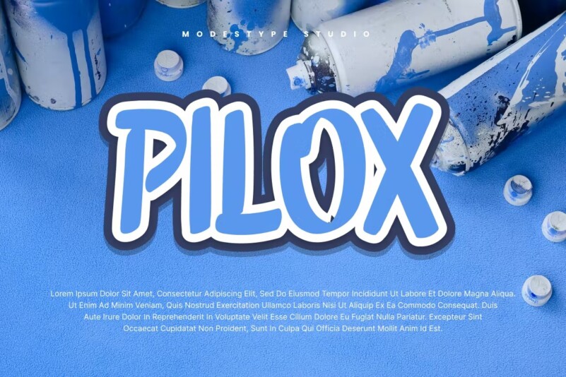 Panic Wall - Graffiti Font - Free Font