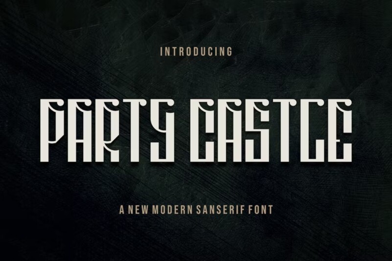 Party Castle Fonts - Free Font
