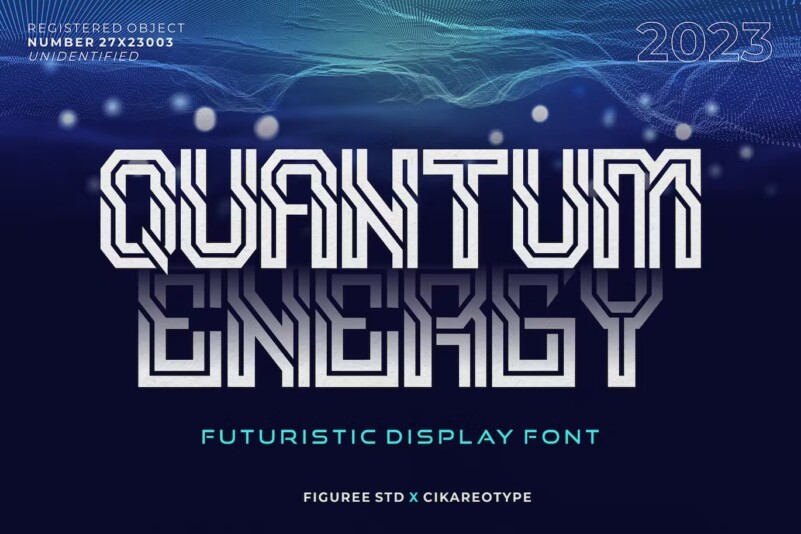 Quantum Energy – Futuristic Display Font - Free Font
