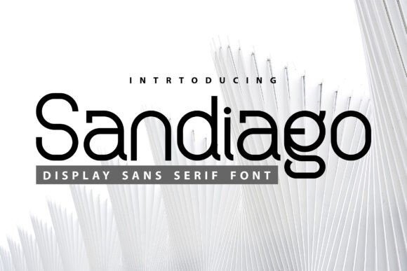 Sandiago Font - Free Font