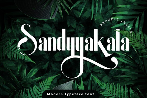 Sandyyakala Font - Free Font