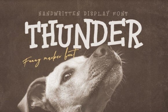 Thunder Font - Free Font