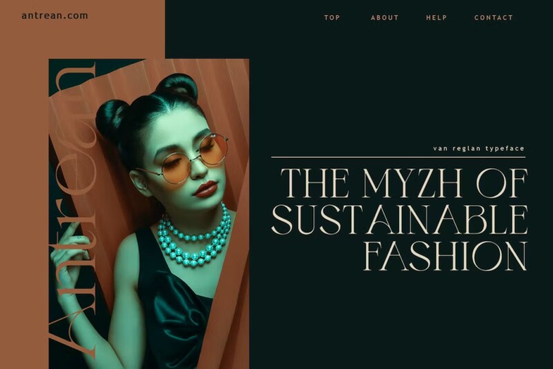 Van Reglan - Free Font