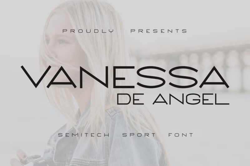 Vanessa de Angel - Free Font