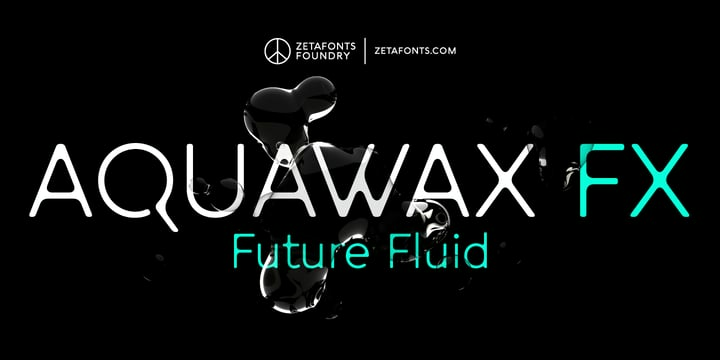 Aquawax Fx Complete Family - Free Font